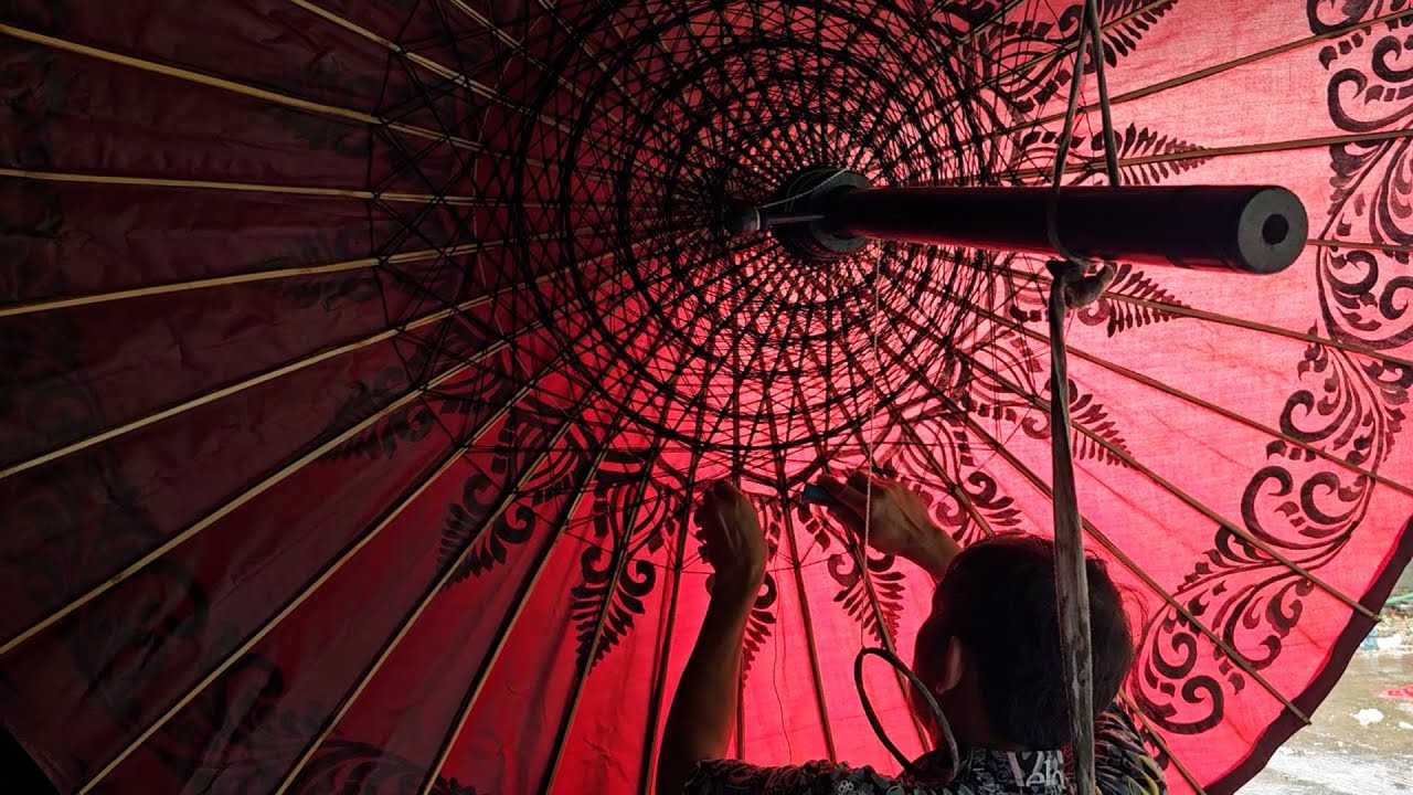 Myanmar’s traditional Pathein umbrella makers say they’re struggling | Radio Free Asia (RFA ...