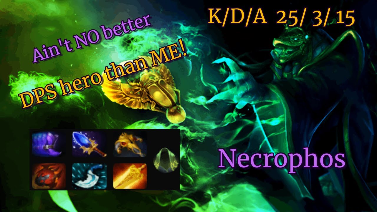 Is this the BEST MID DPS hero!? | Necrophos | Dota 2 Highlights Ranked ...
