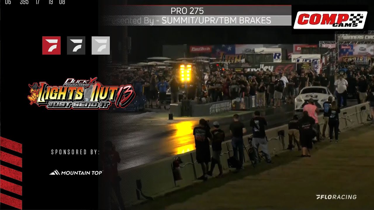 Paul Gargus Runs 215 mph in Pro 275 at Lights Out 13 - YouTube