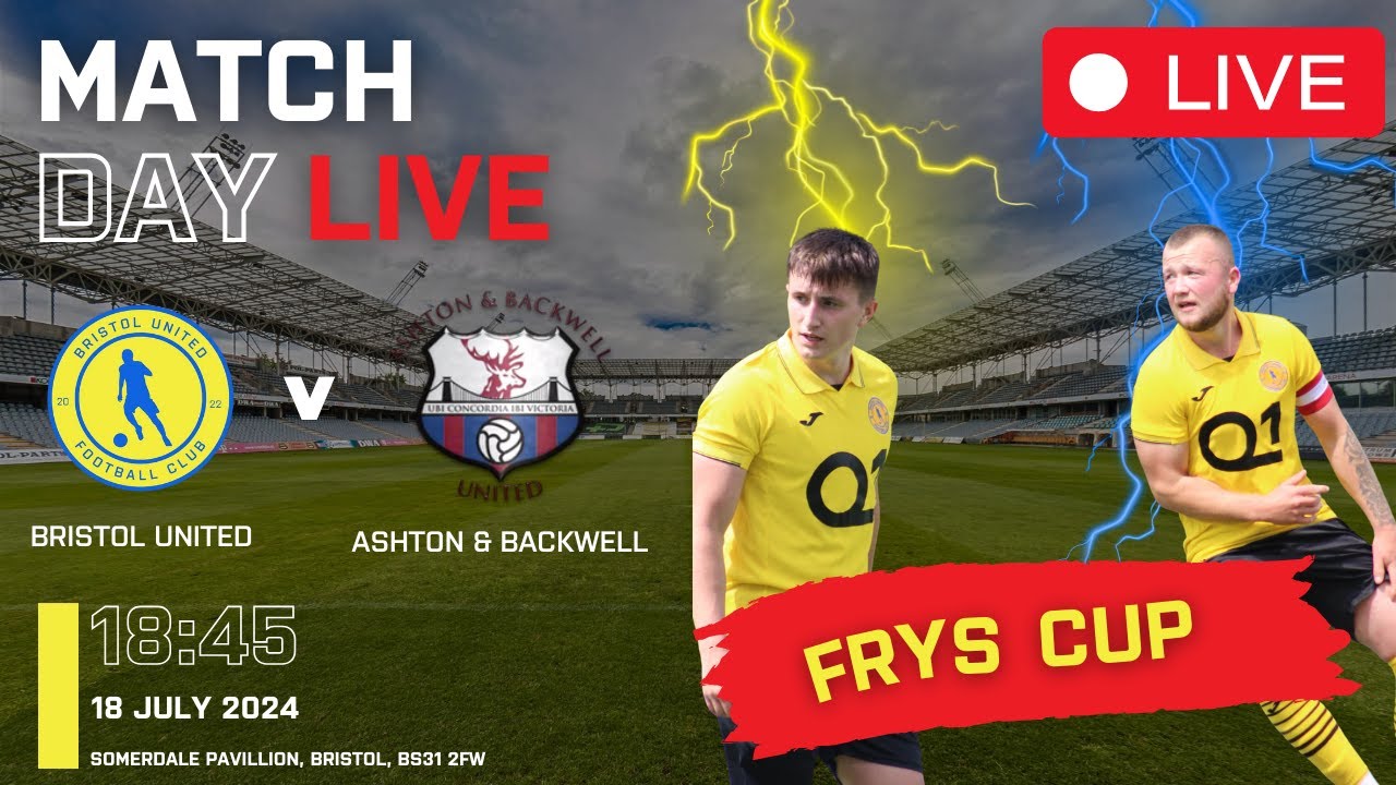 Bristol United FC - Match day live vs Fishponds Old Boys FC 6.45pm KO ...
