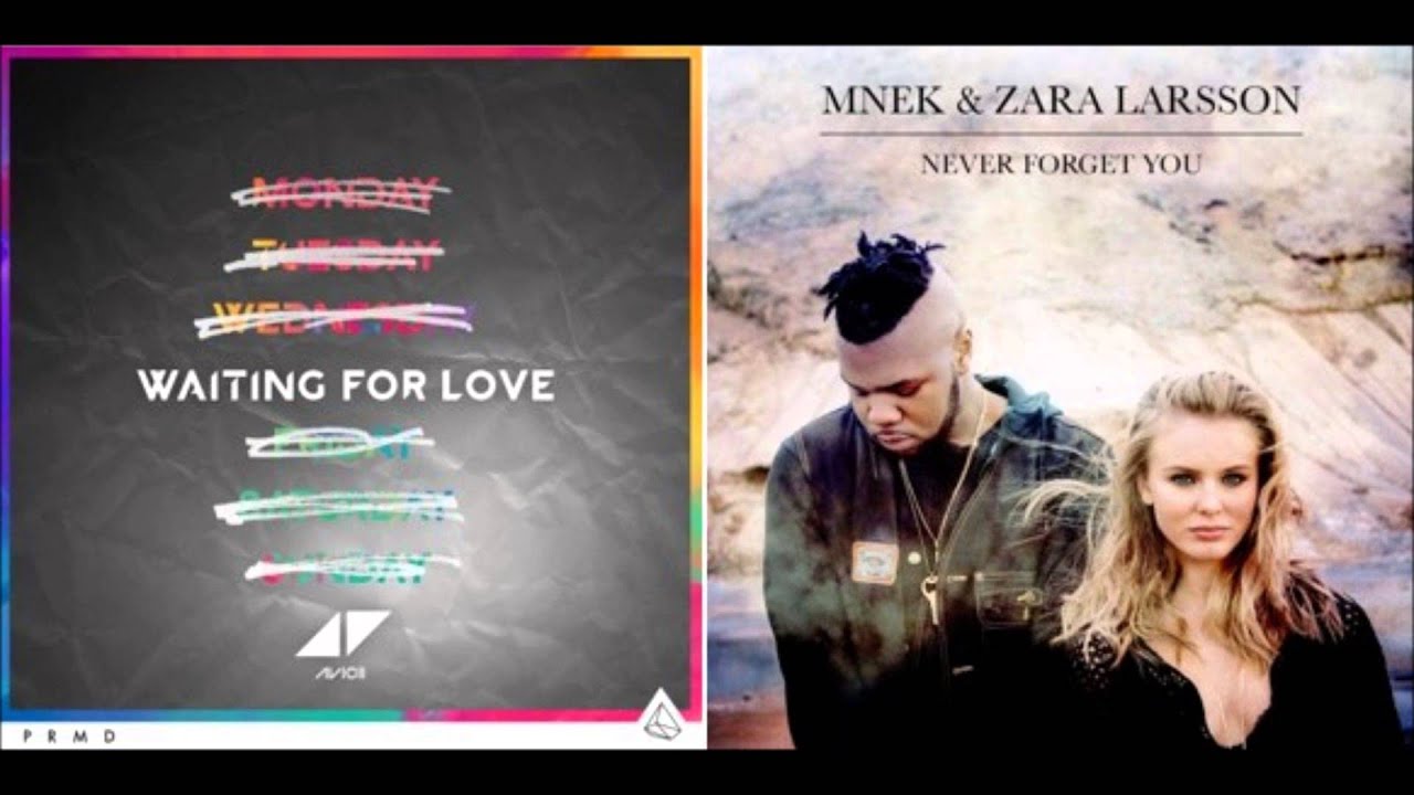 Waiting For Love Vs. Never Forget You (Avicii Vs. MNEK Mashup) - YouTube