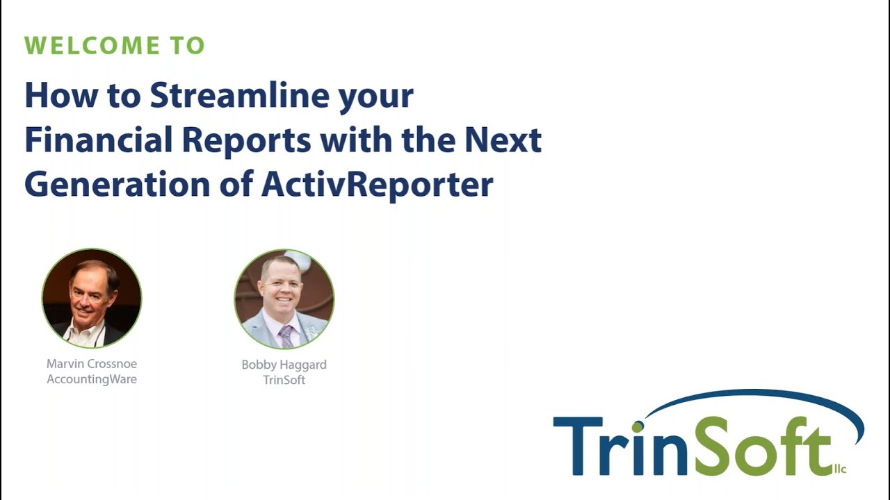 How to Streamline Your Financial Reports with the Next Generation of ...