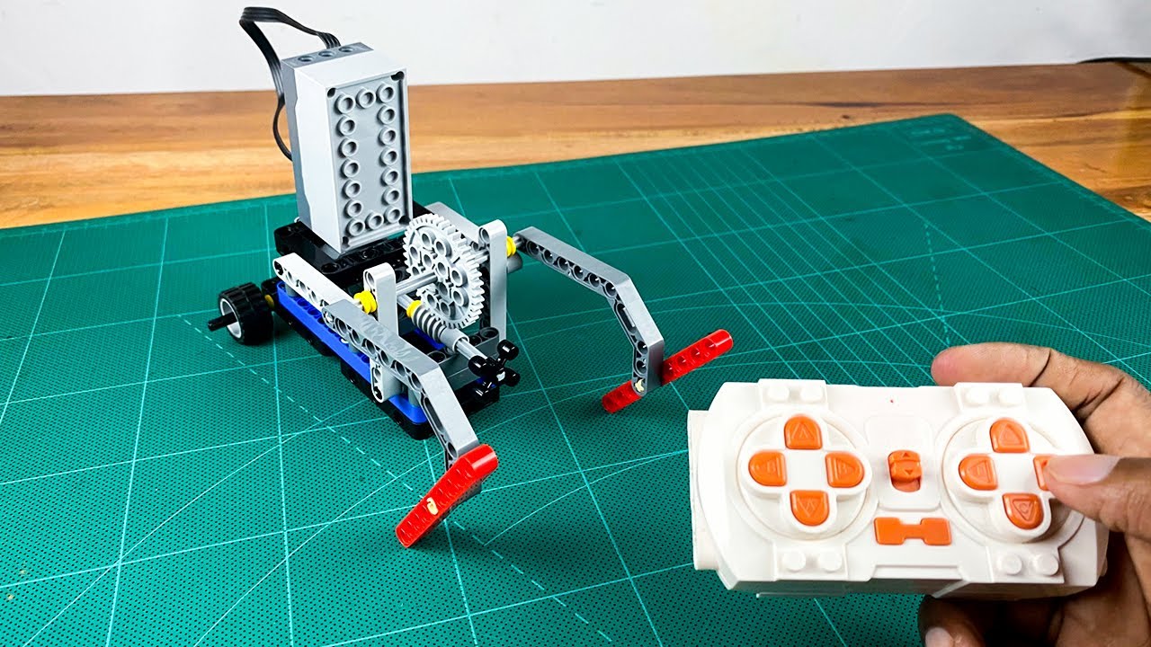 How to assemble an RC LEGO walking machine step by step #sritu_hobby # ...