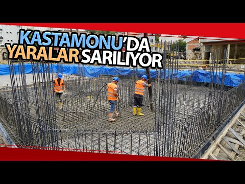 TOKİ, Selde Yıkılan 16 İş Yerinin Temelini Attı