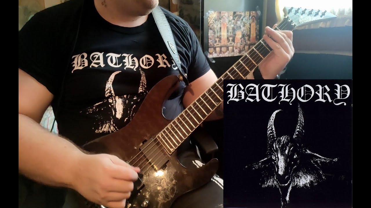 Bathory - Reaper(cover guitar with solo)+tab in description - YouTube