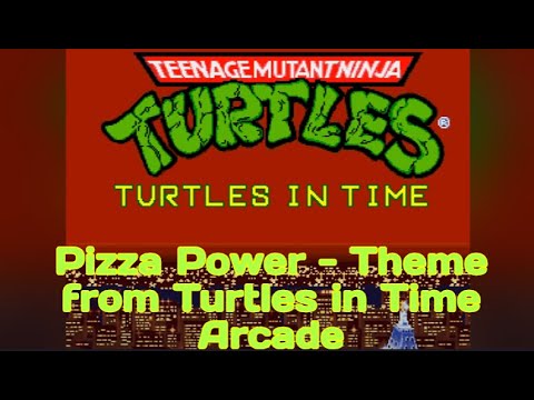 Pizza Power - Theme from Turtles in Time Arcade (1991) - YouTube