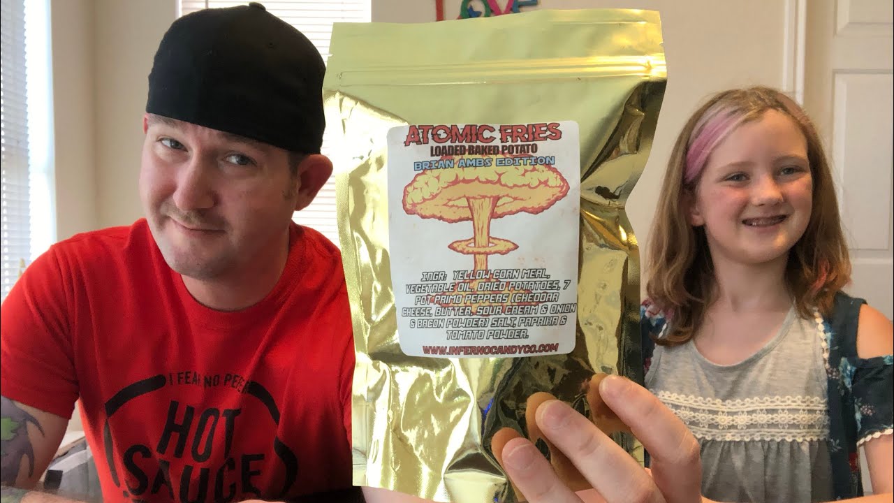 Atomic Fries from Inferno Candy Co Review - YouTube