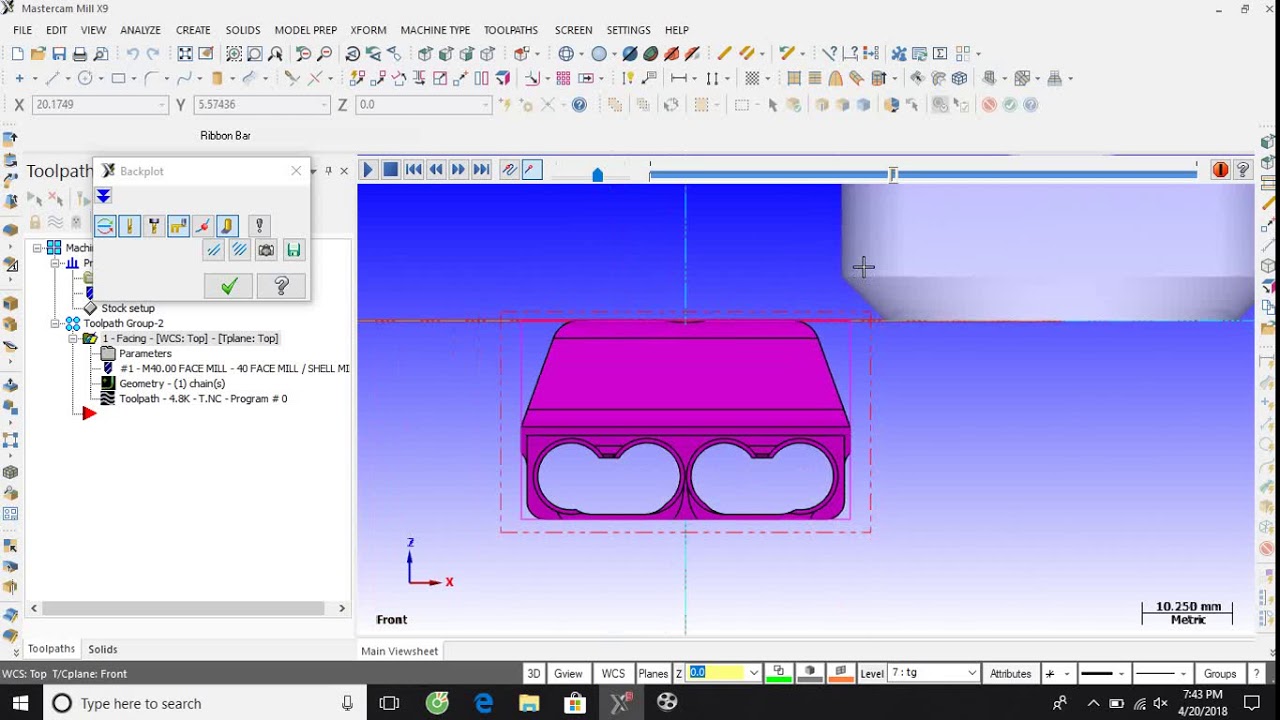 LẬP TRÌNH 3D MASTERCAM X5 P5 - YouTube