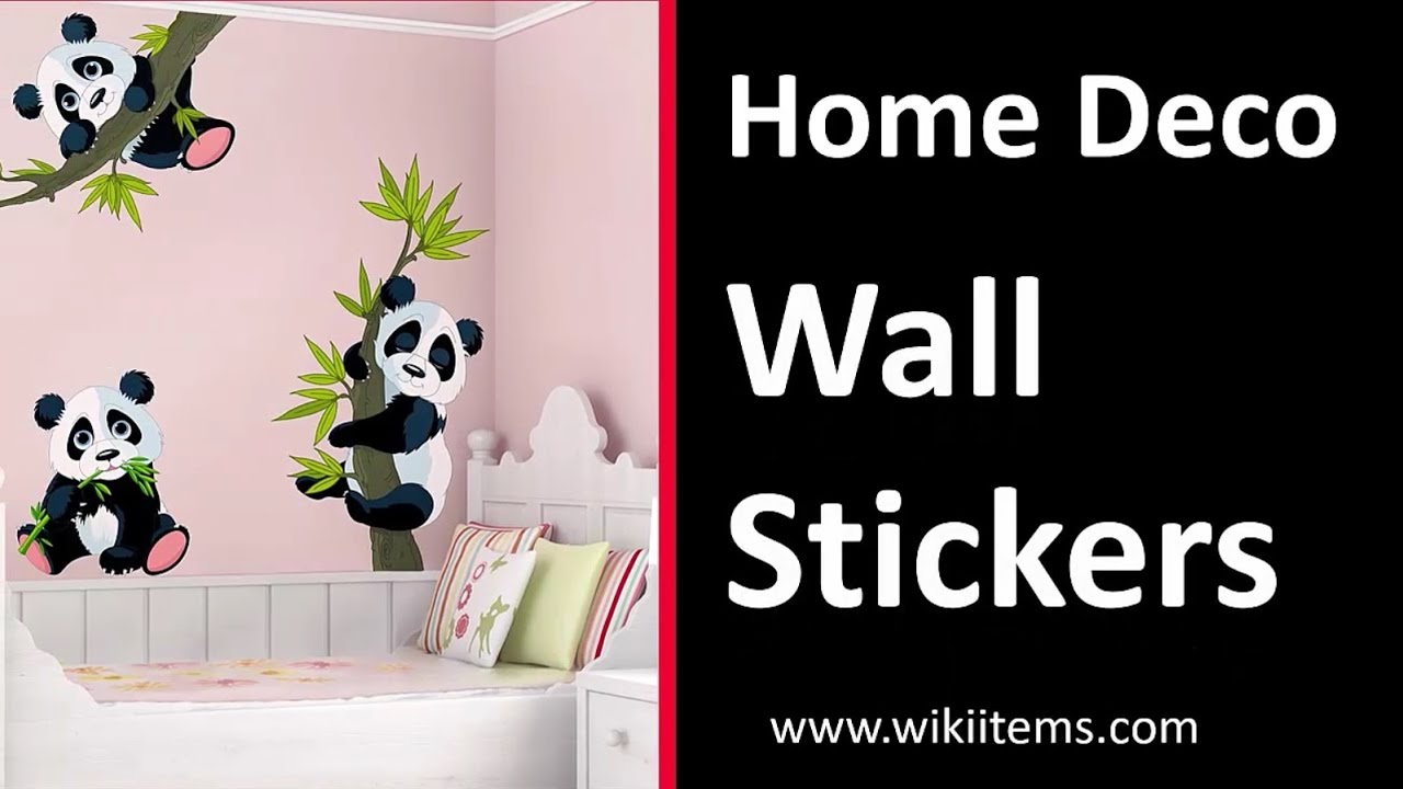 Living Room Decorating Ideas 2017, Home Decorating with Wall Sticker ...