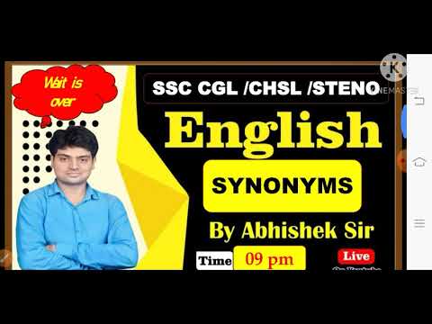 synonyms|| word meaning || last years' questions - YouTube