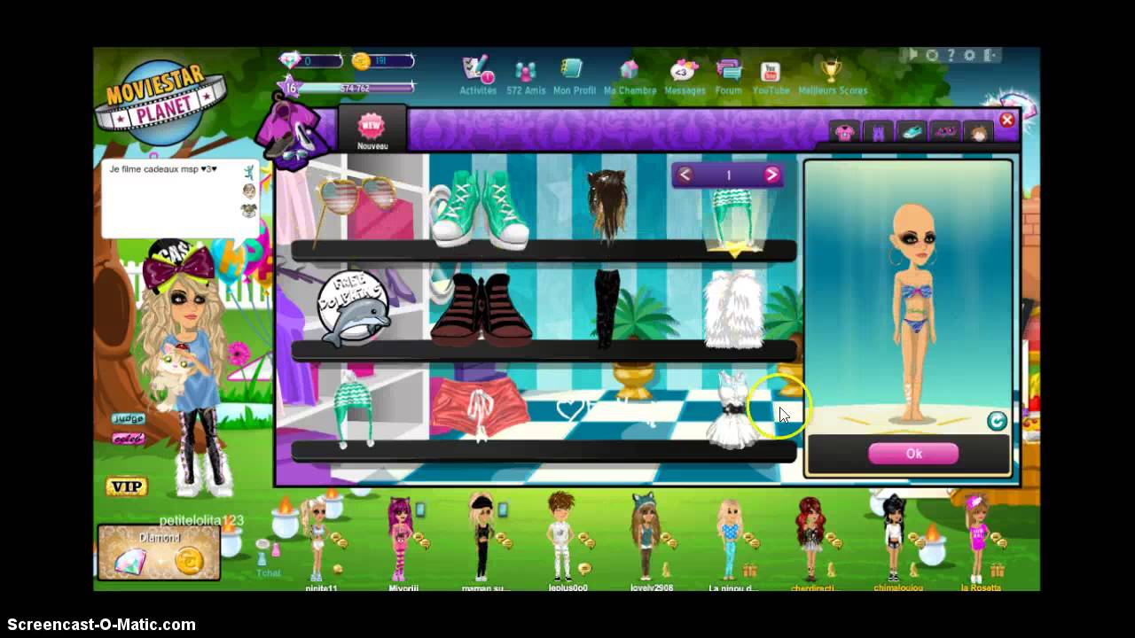 Cadeaux msp ♥3♥+TUTO comment avoir les modos en amis - YouTube
