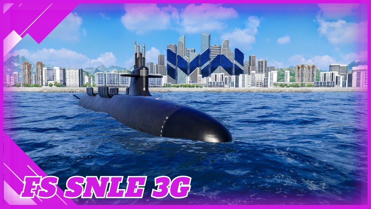 FS SNLE 3G • French submarine: Modern Warships (4K HDR) UPDATE 0.82 ...