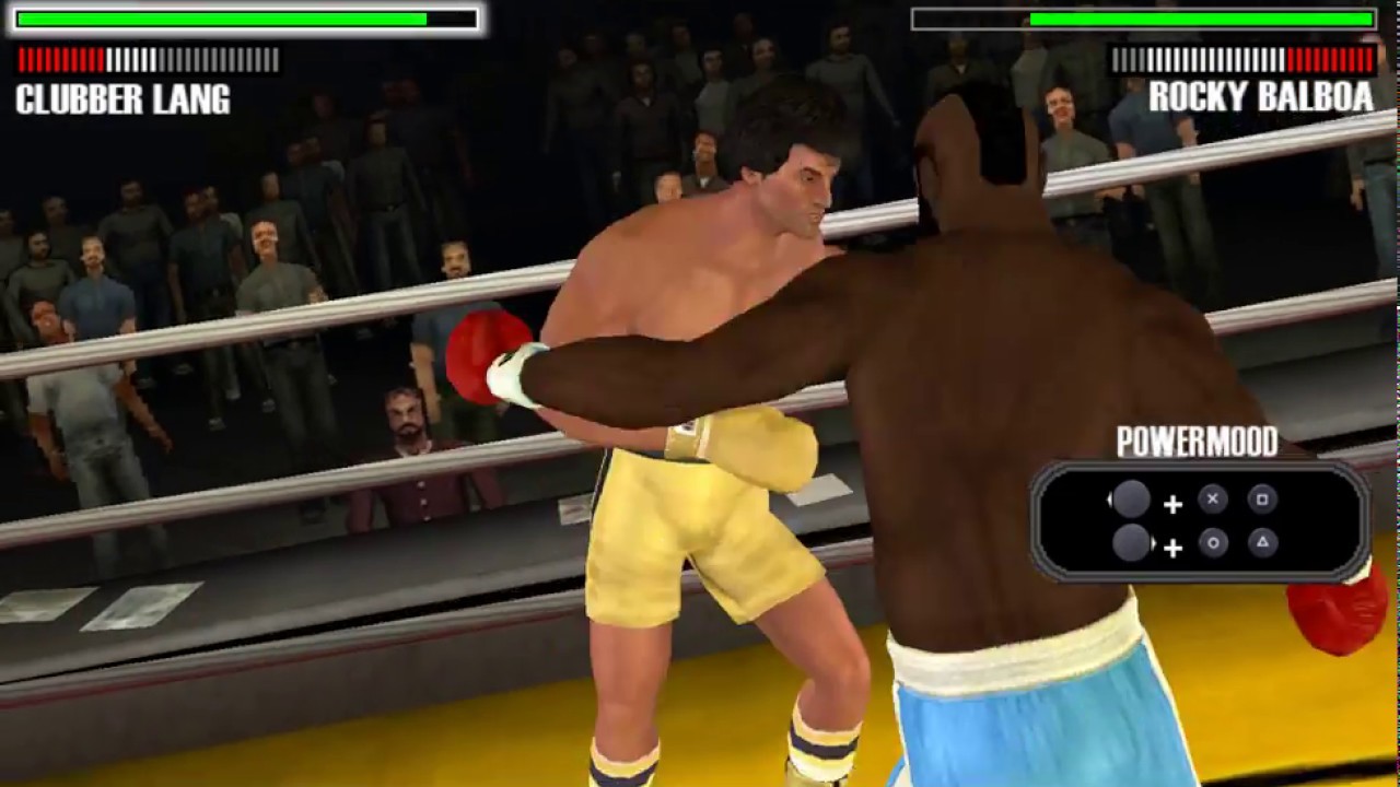 Rocky Balboa - PSP (PPSSPP) Clubber Lang vs Rocky Balboa - Historical ...