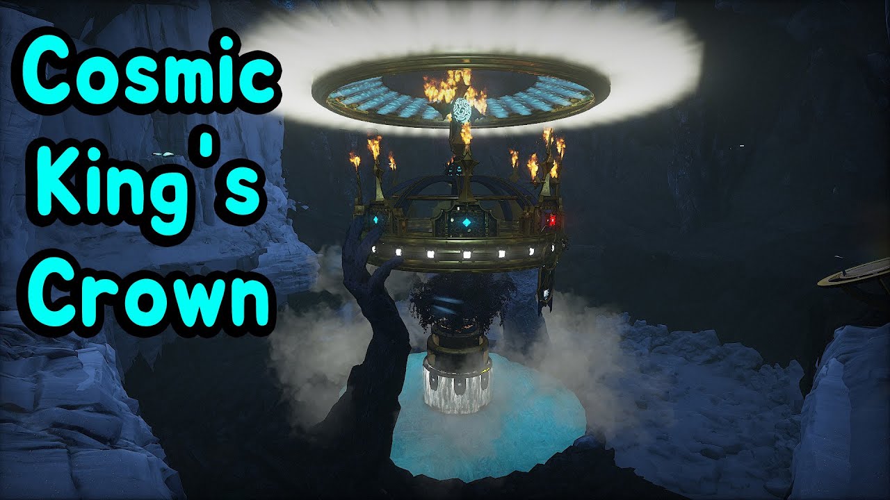 Warframe dojo deco. Cosmic King's Crown. - YouTube