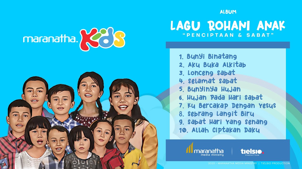 LAGU ROHANI ANAK DARI PELANGI KASIH || ALBUM PENCIPTAAN & SABAT ...