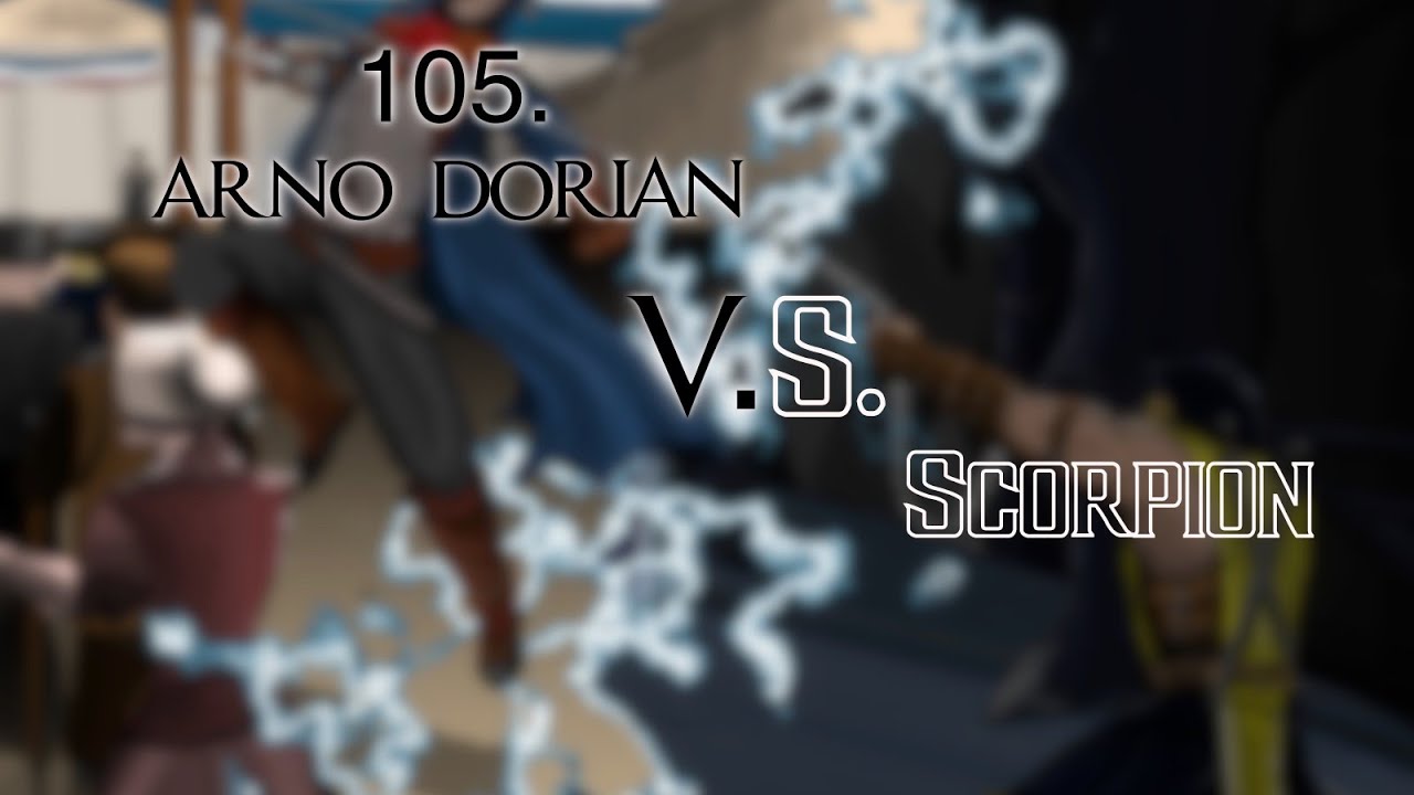 105. Arno Vs Scorpion | SPEEDART - YouTube