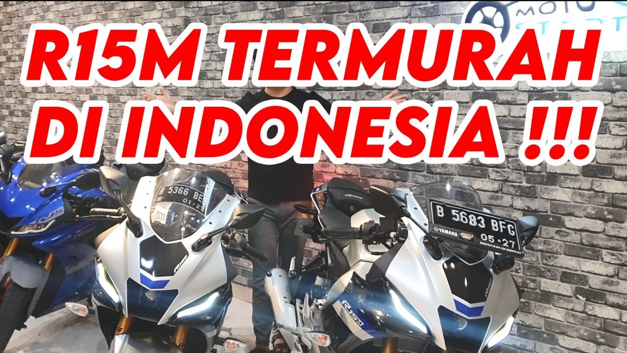 YAMAHA R15M TERMURAH DI INDONESIA !! - YouTube