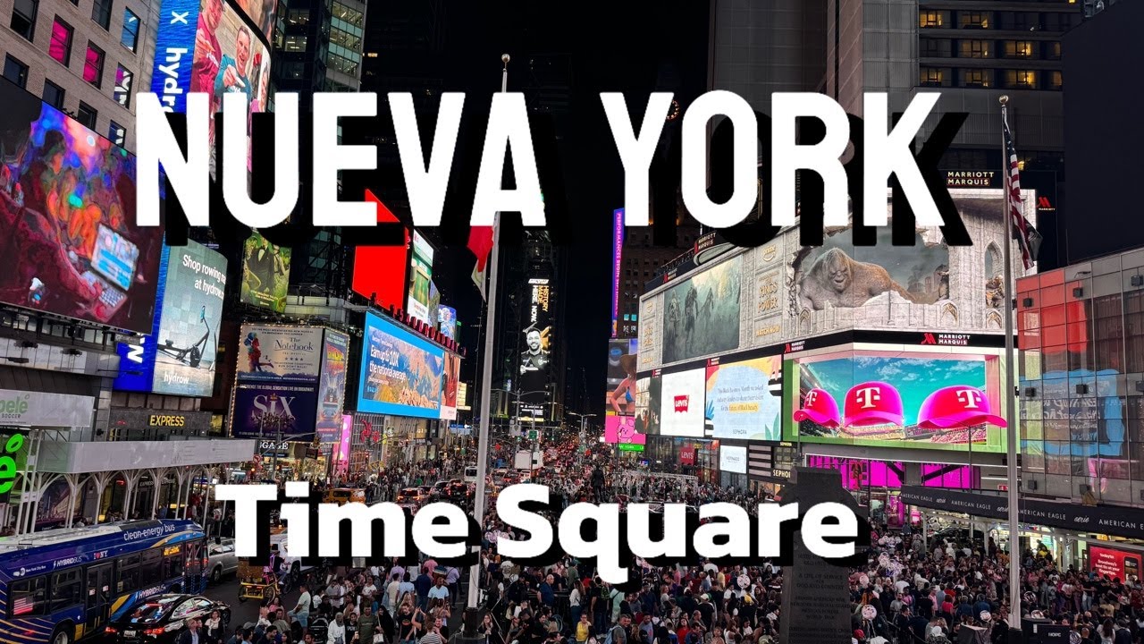 🔴 Live Sábado Explorando Midtown Manhattan Time Square NYC /2024 - YouTube