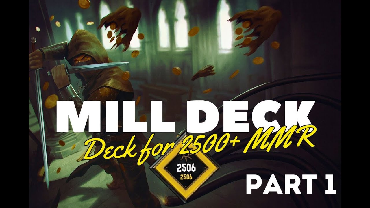 ULTIMATE MILL DECK FOR 2500 MMR Part 1 - YouTube