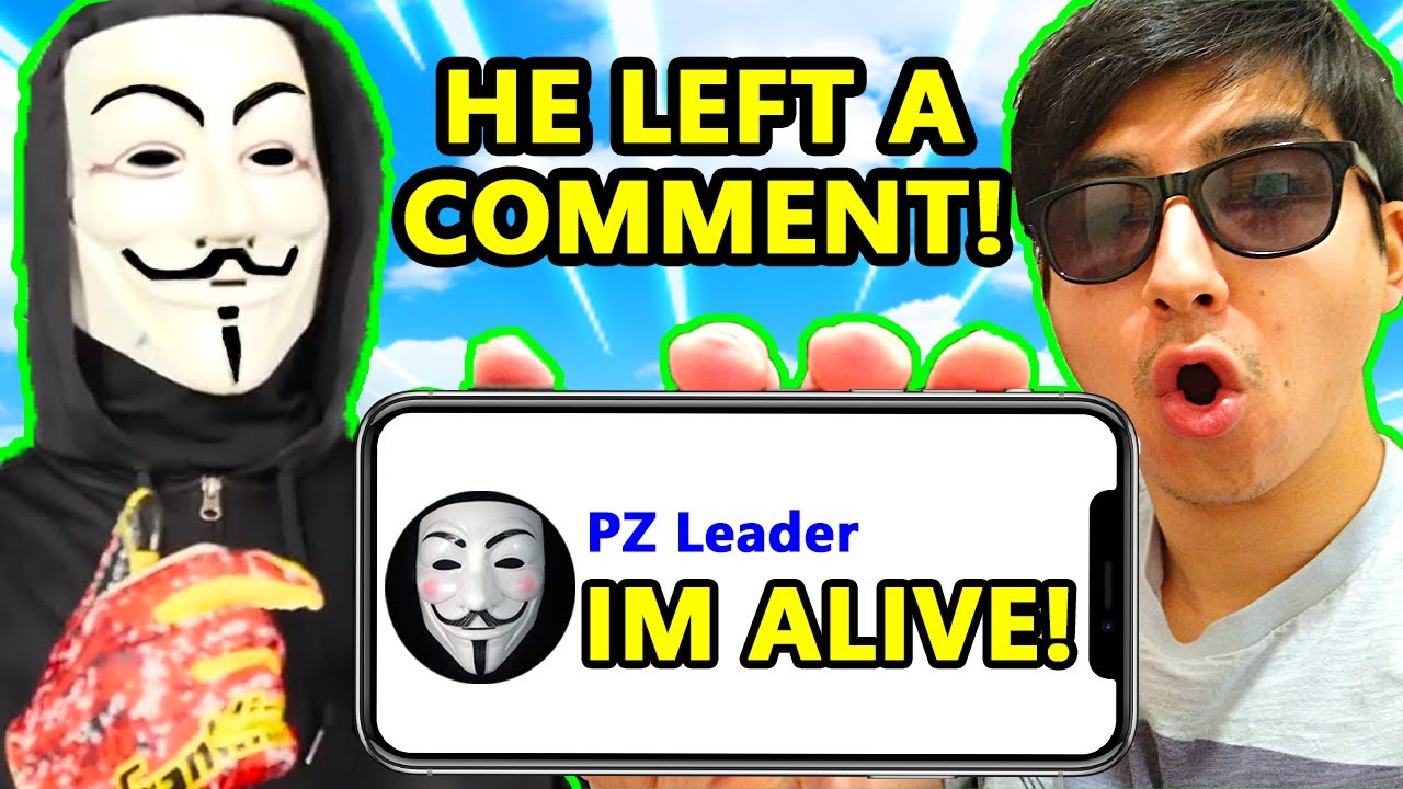 PZ LEADER COMMENTED ON MY VIDEO! OMG - Spy Ninjas Chad Wild Clay Vy ...