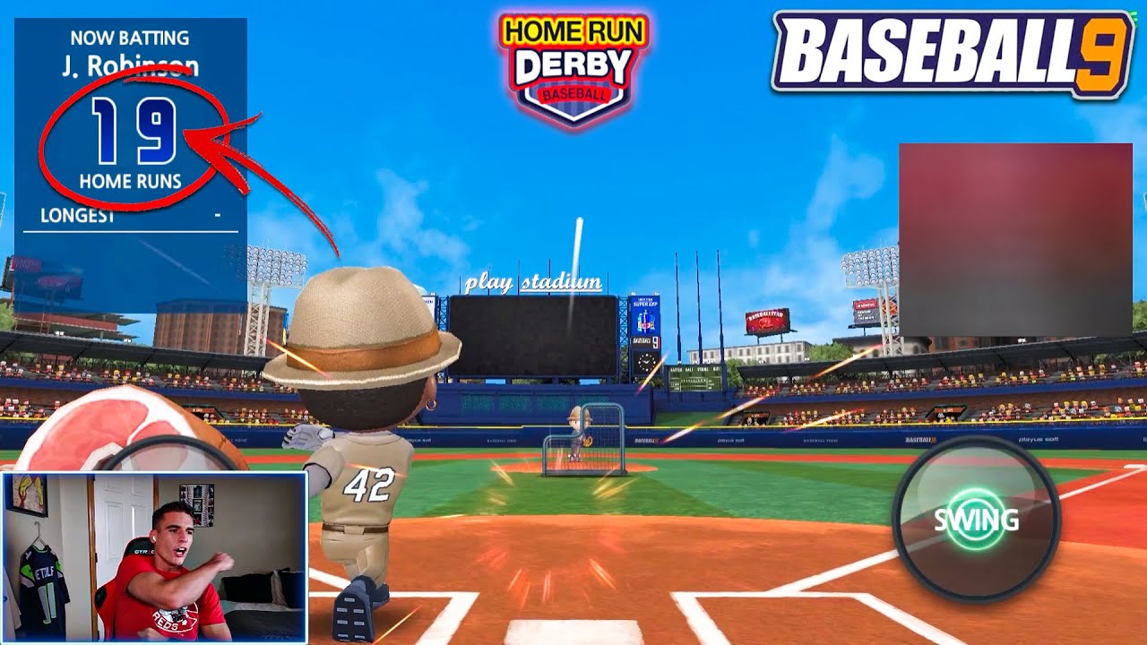 THIS HOME RUN DERBY WAS RECORD BREAKING! - Baseball 9 - YouTube