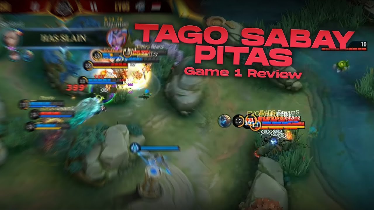 TAGO TAS PITAS | ECHO vs EVOS LEGENDS GAME 1 | MPL Invitational 2022 ...