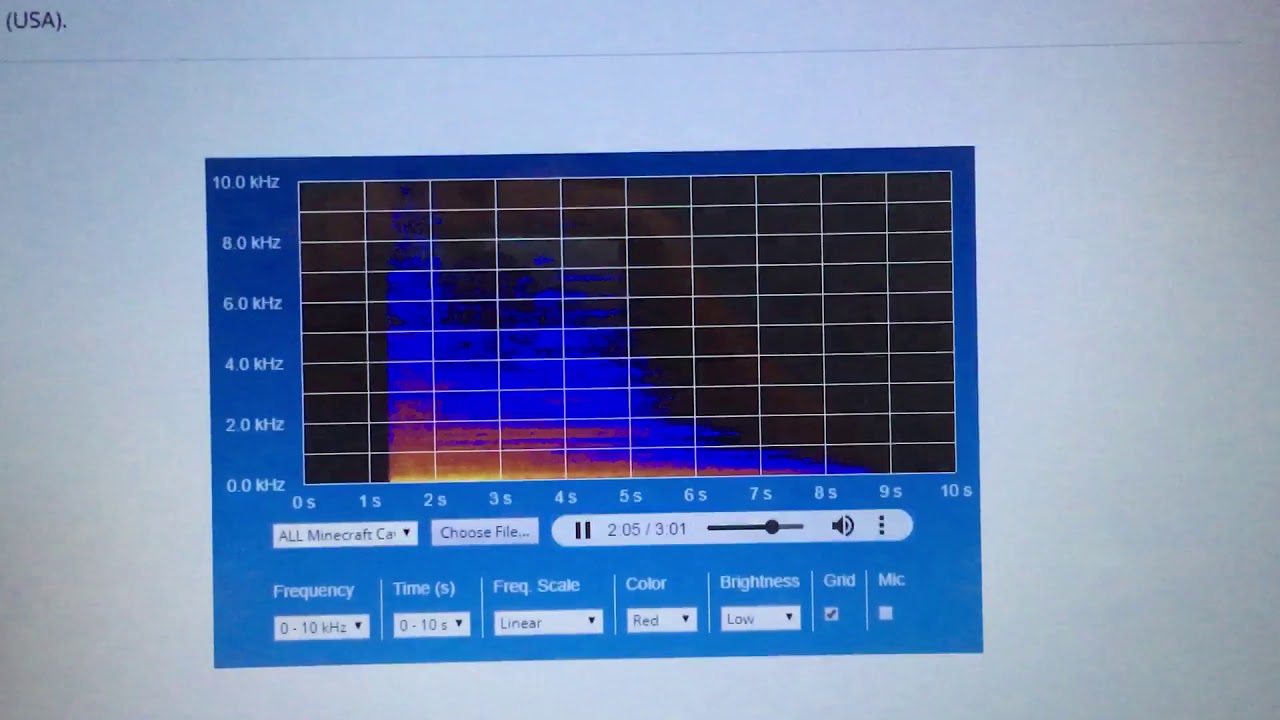 The Minecraft Cave Sounds’ Spectrums(as of 1.14) - YouTube