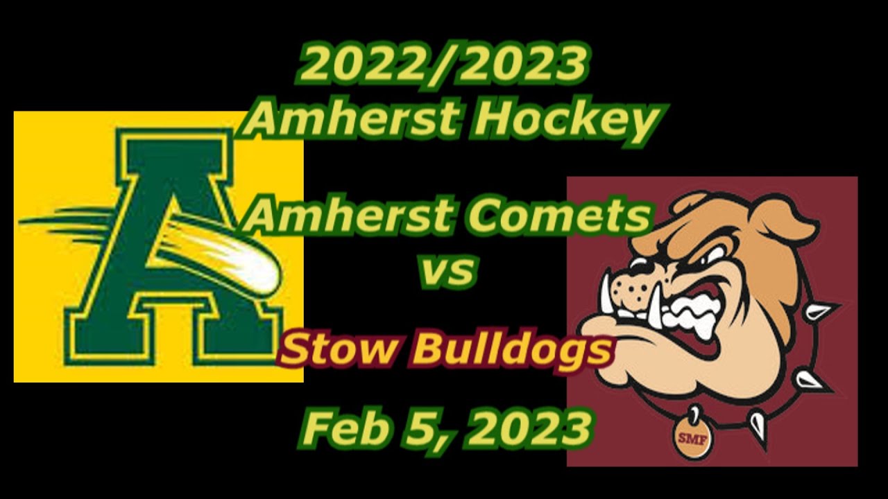 2023 02 06 Amherst vs Stow Bulldogs - YouTube