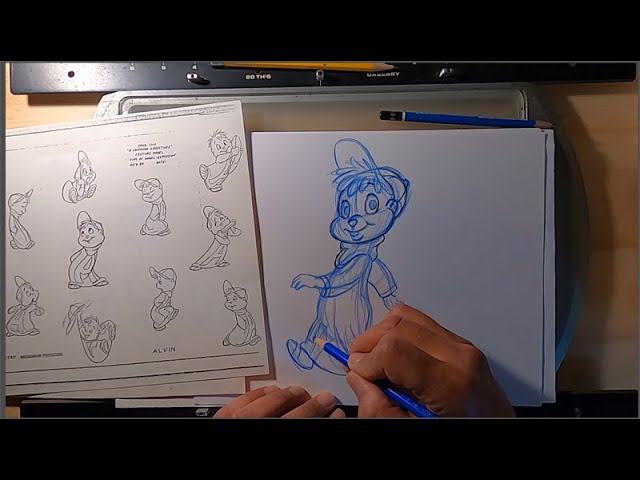 Alvin And The Chipmunks Tegning