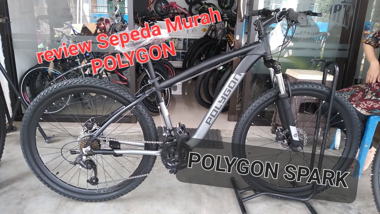 Murah..versi murah sepeda Polygon..sudah 8 speed bahan alloy Review ...