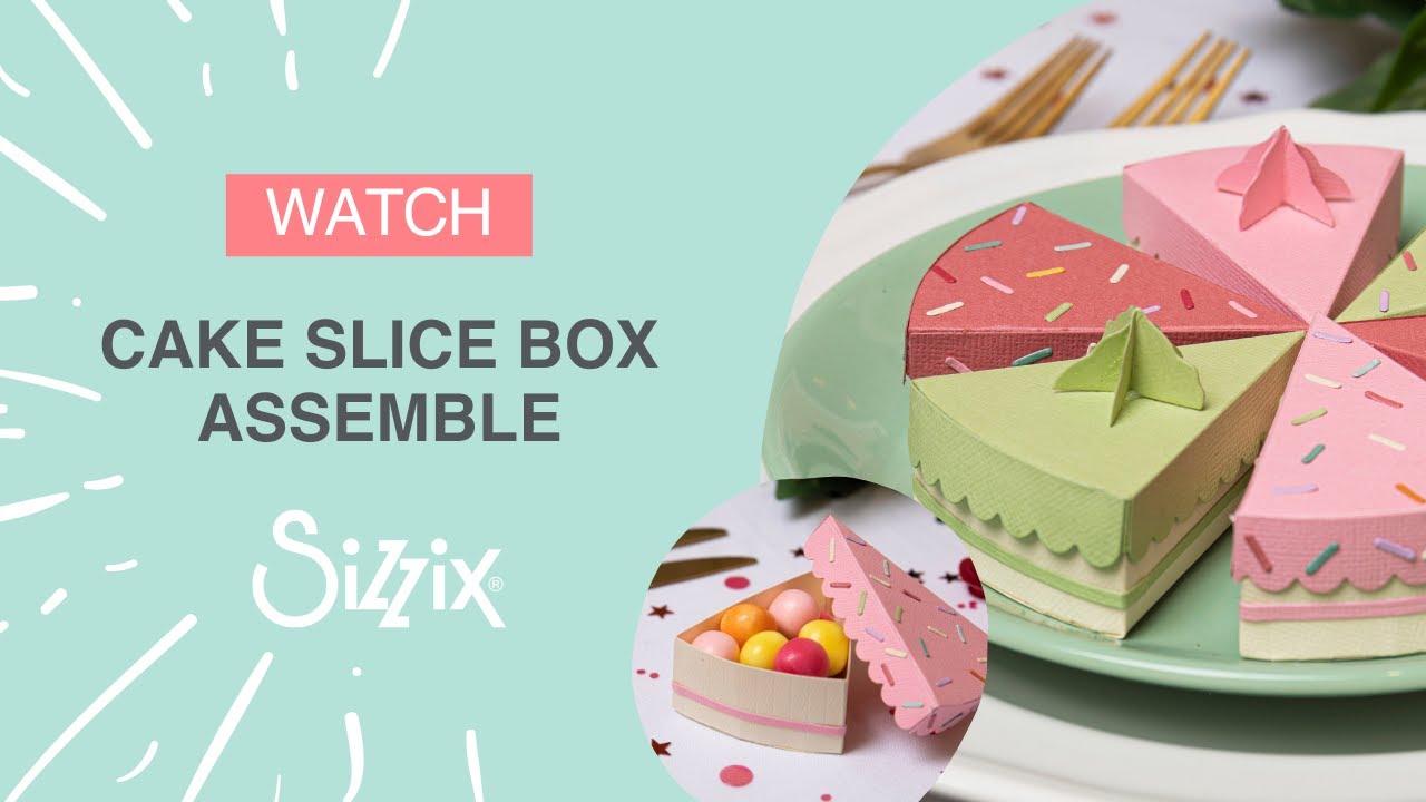 Cake Slice Box Die at Johnny Moe blog