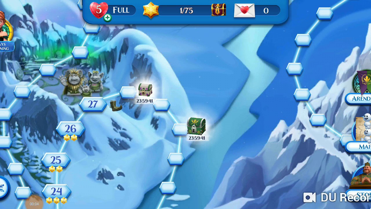 FROZEN FREE FALL - WINTER - level 27 - YouTube