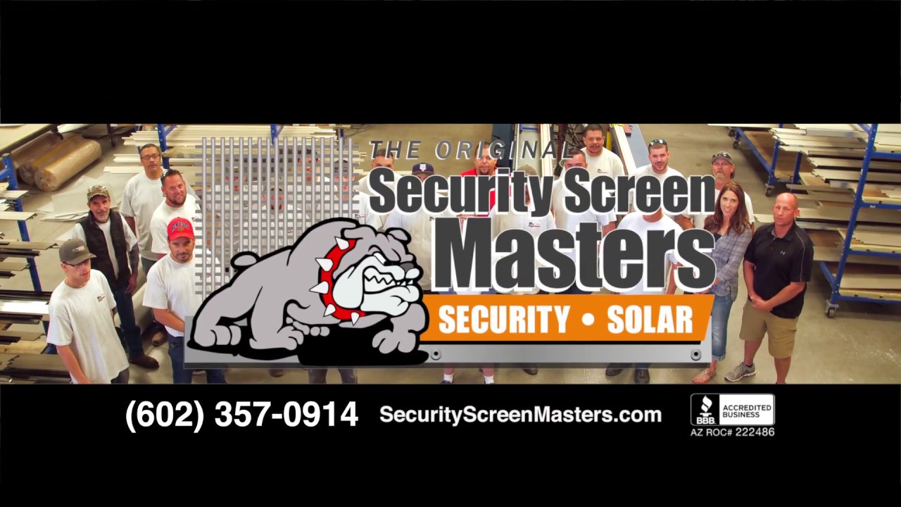 Security Screen Masters "Protect Your Home" 30 Second TV Ad - YouTube
