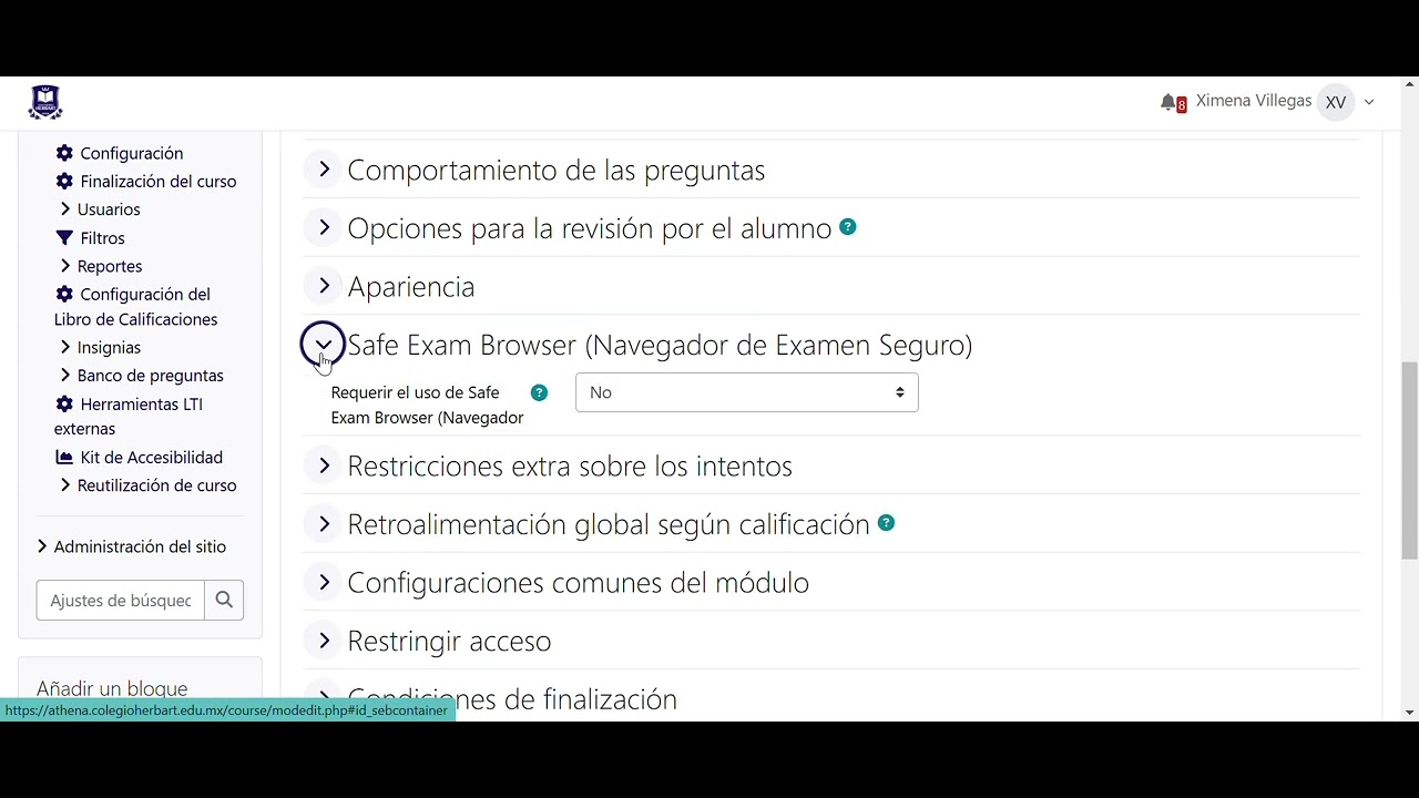 Moodle Athena | Safe Exam Browser - YouTube