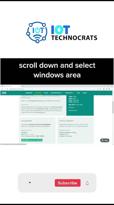 How To Download And Install Arduino Software Iot Technocrats Arduino Arduinoproject Iot