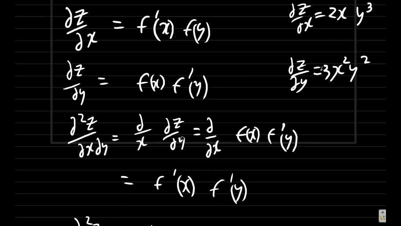 Second Partial Derivatives of Implicit Functions - YouTube