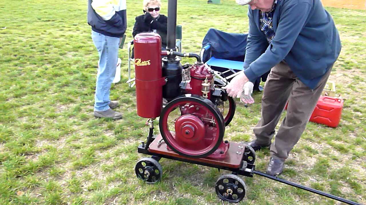 Petter M Type Oil Engine 1930. - YouTube