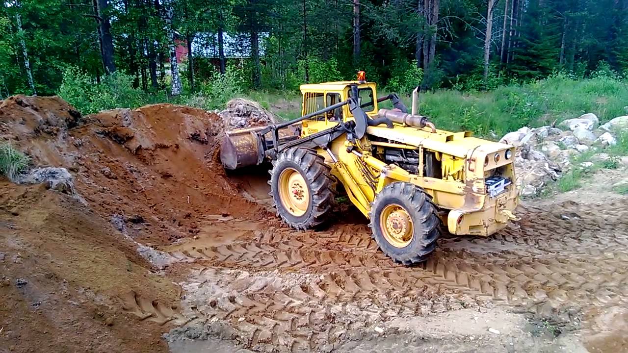 VOLVO LM 840 öppnar sandtag - YouTube