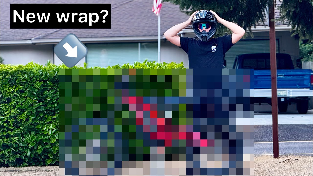 I got a new wrap for my Surron 🔥 - YouTube