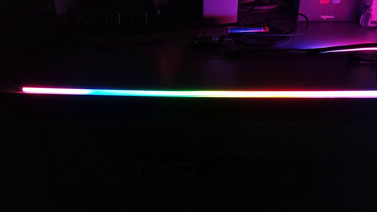 Addressable RGB Neon LED custom made - YouTube