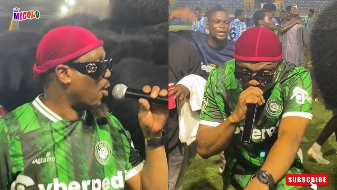 WATCH REMINISCE PERFORMANCE AT LAGOS LIGA FINAL - YouTube