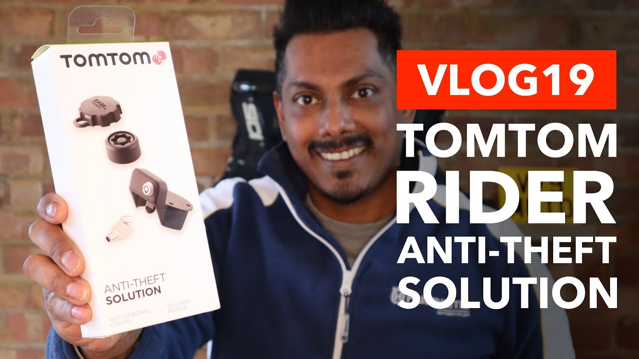 keep your TOMTOM RIDER safe with TOMTOM ANTI-THEFT SOLUTION - YouTube