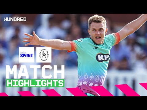 SAM CURRAN TAKES HAT-TRICK AND SMASHES 50 😱 | London Spirit v Oval Invincibles Highlights