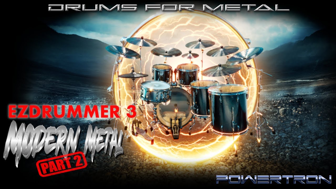 Drum plugins for Metal. EZdrummer 3 modern metal pt 2 - YouTube