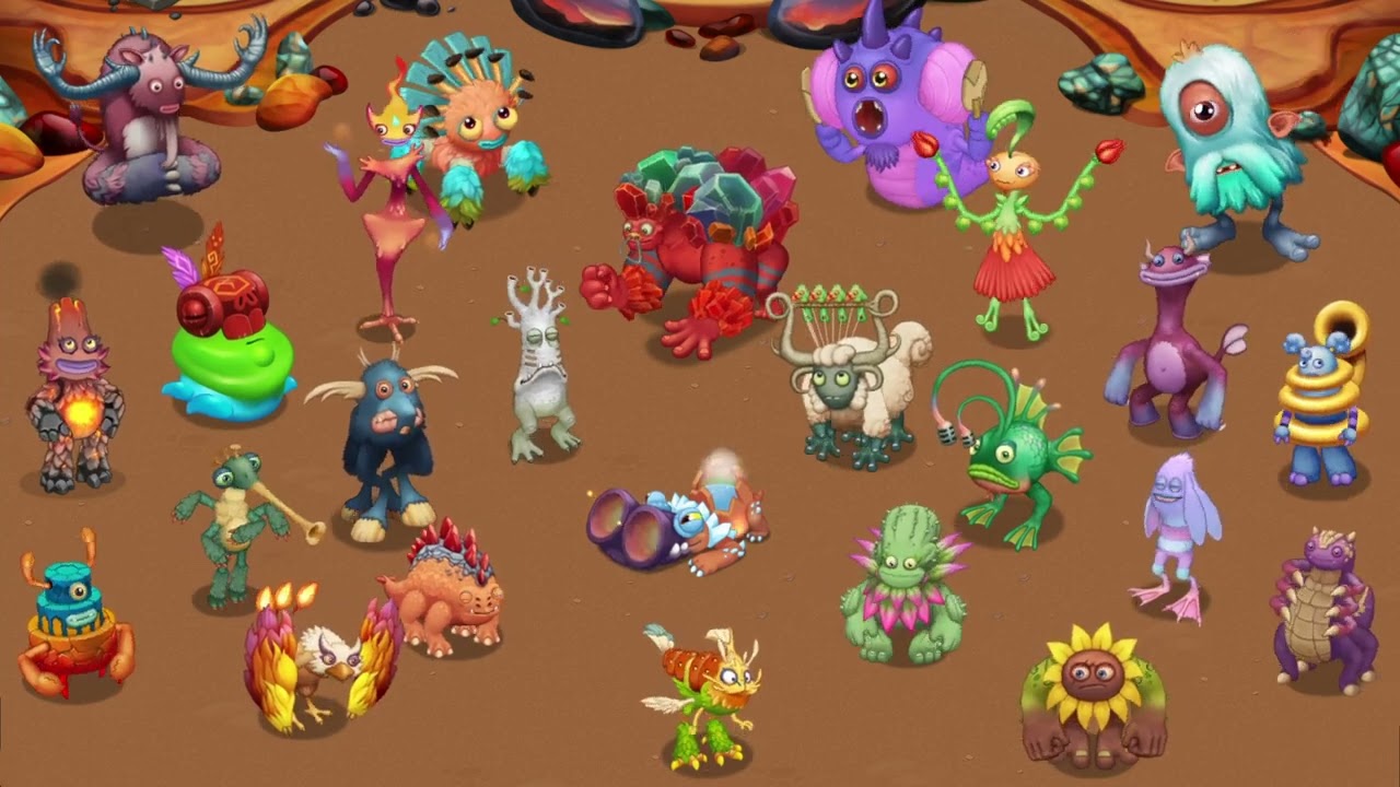 My Singing Monsters - Amber Island (Full Song) (Wave 8) - YouTube