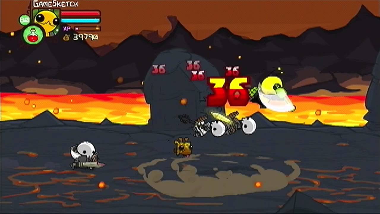 Castle Crashers [Alien Hominid Run] - Part 20 [Insane Mode] - YouTube