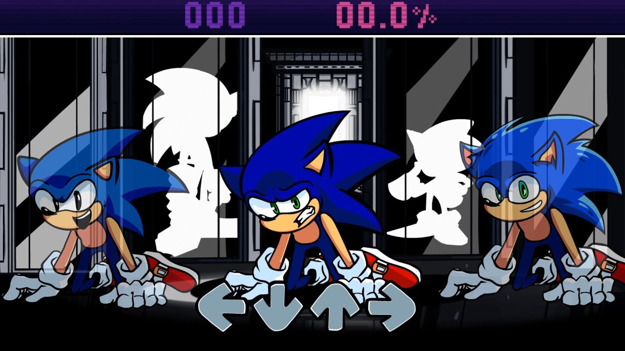 FNF: Vocal Catastrophe / Sonic vs. other versions of himself Friday ...