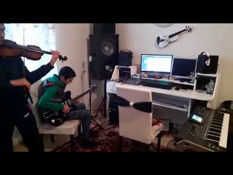 kənan əhliman oğlu  basqalı ifa edir cavad kitara basqalı ifa edir fərit kildə evdə məşq