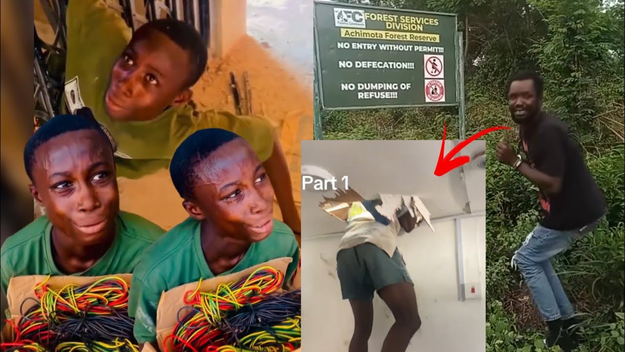 A thief in the Achimota forest😳..14yrs boy turns next Ataayi and steals ...