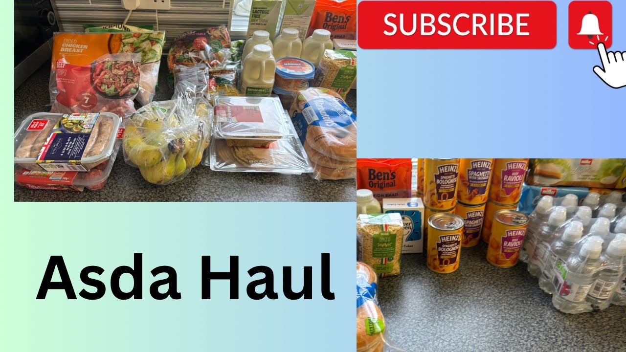 Asda Haul - YouTube